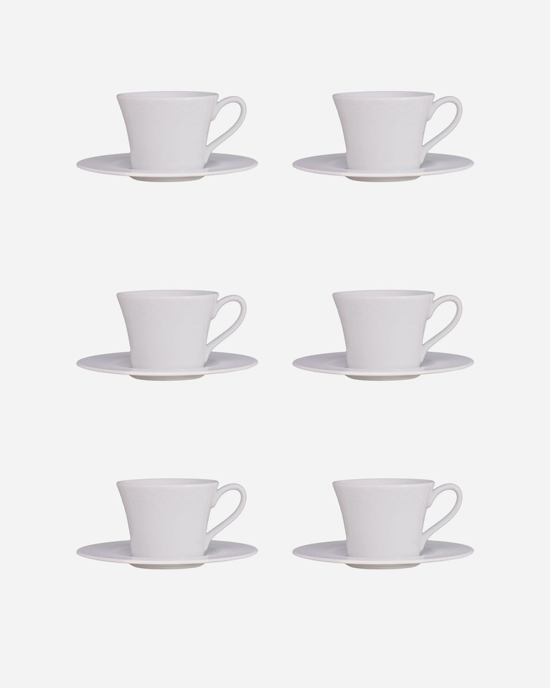 jogo de 6 xicaras/pires cafe luxi palace - Toolbox